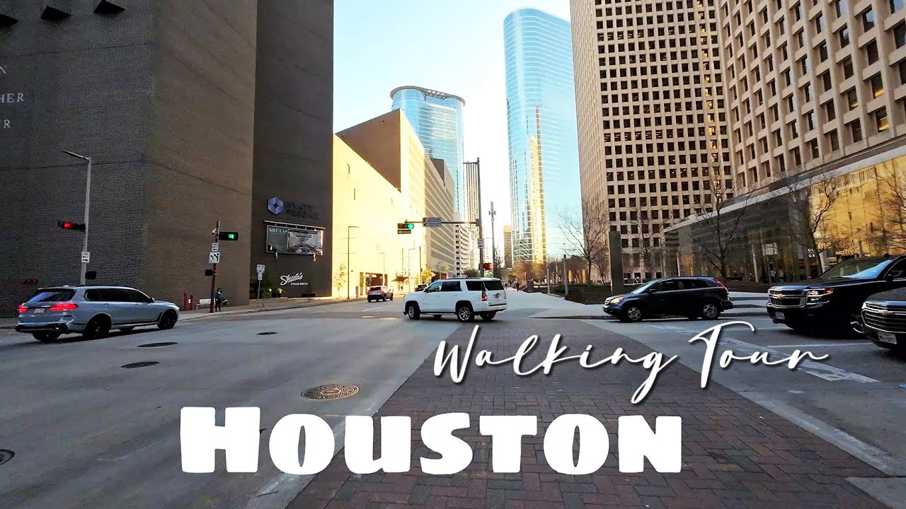 Houston Downtown walking tour / Houston 4K / Texas 2023 - YouTube