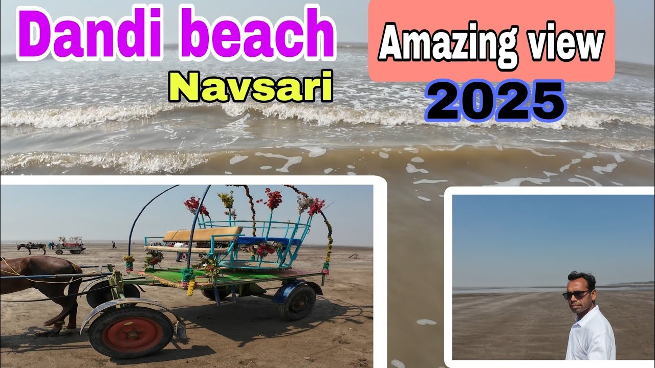 Dandi beach #Dandi beach navsari district #Dandi beach Gujarat ...