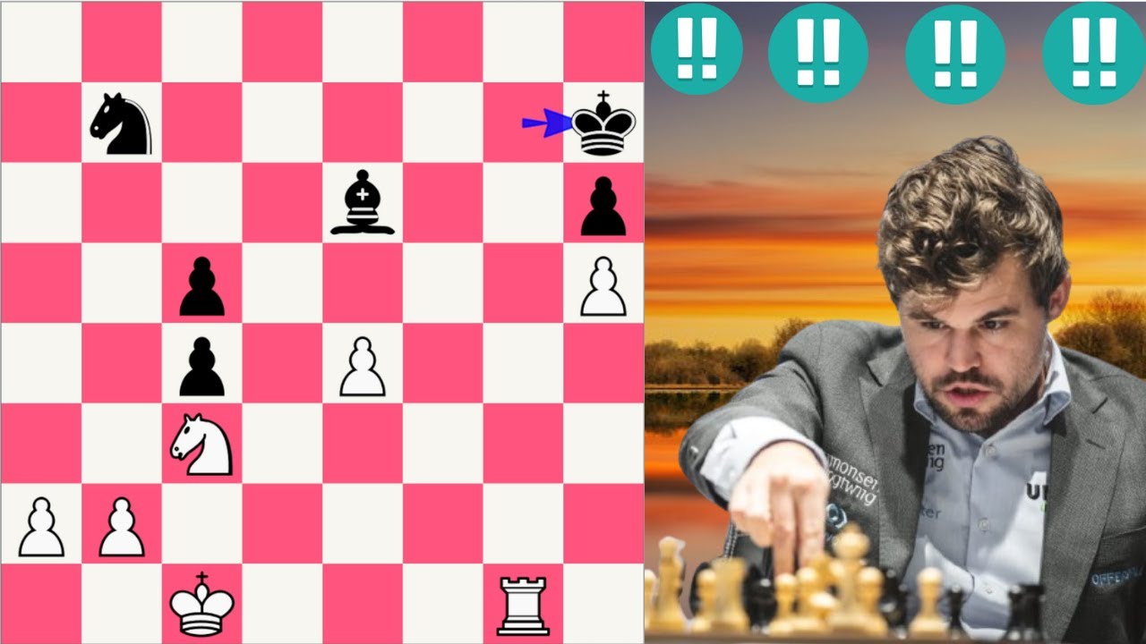 Genius Magnus Carlsen vs Anna Cramling 21 - YouTube