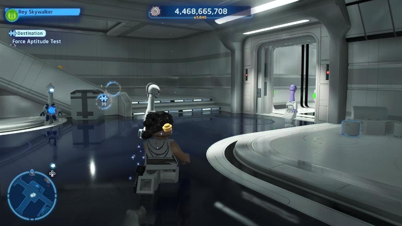 LEGO Star Wars: The Skywalker Saga Rey Skywalker Force Aptitude Test ...