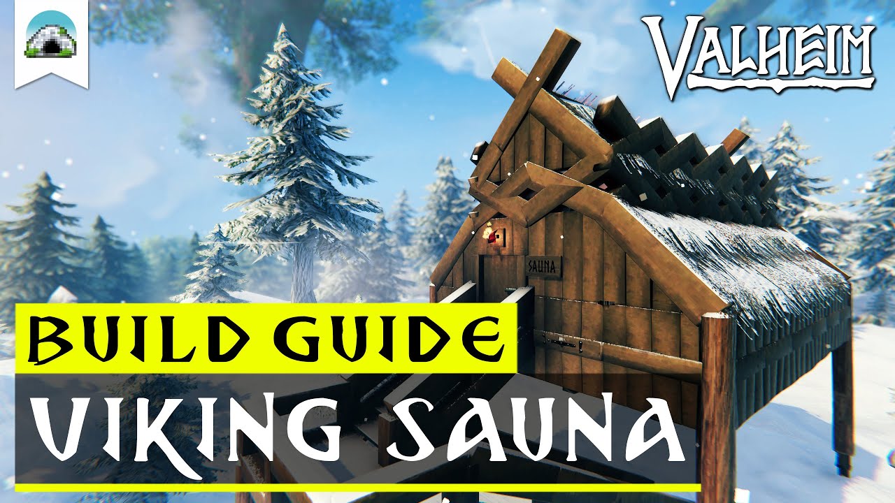 How to build a Viking Sauna (No Mods) - Build Guide | Valheim - YouTube