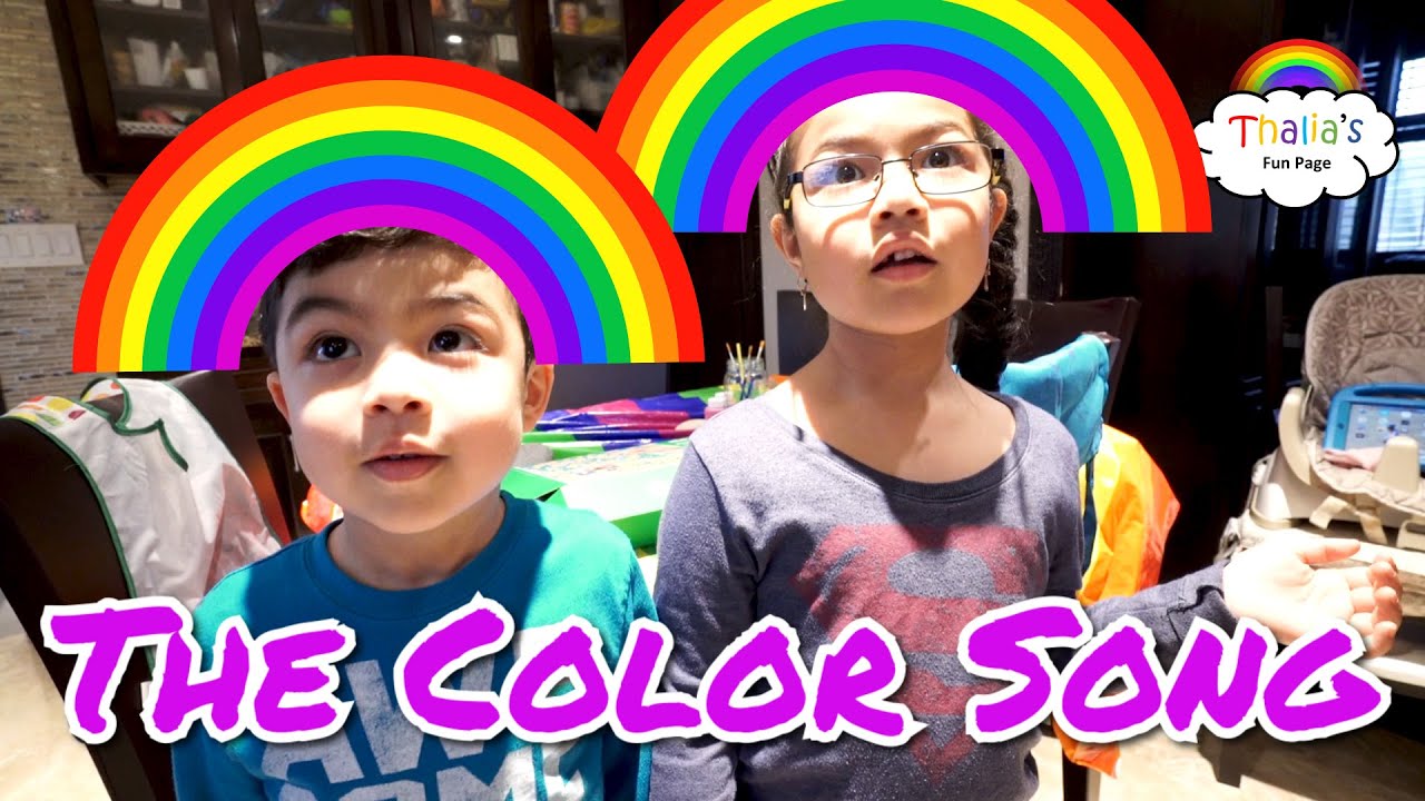Color Song Nursery Rhymes Kids Songs Painting Rocks - YouTube