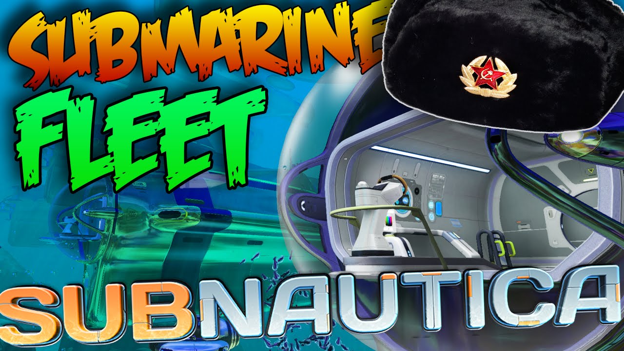 Biggest Fleet of Submarines in Subnautica | Highlights - YouTube