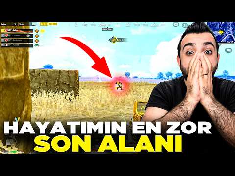 HAYATIMIN EN ZORLU SON ALANINI OYNADIM ! BATUR GAME PUBG MOBİLE !