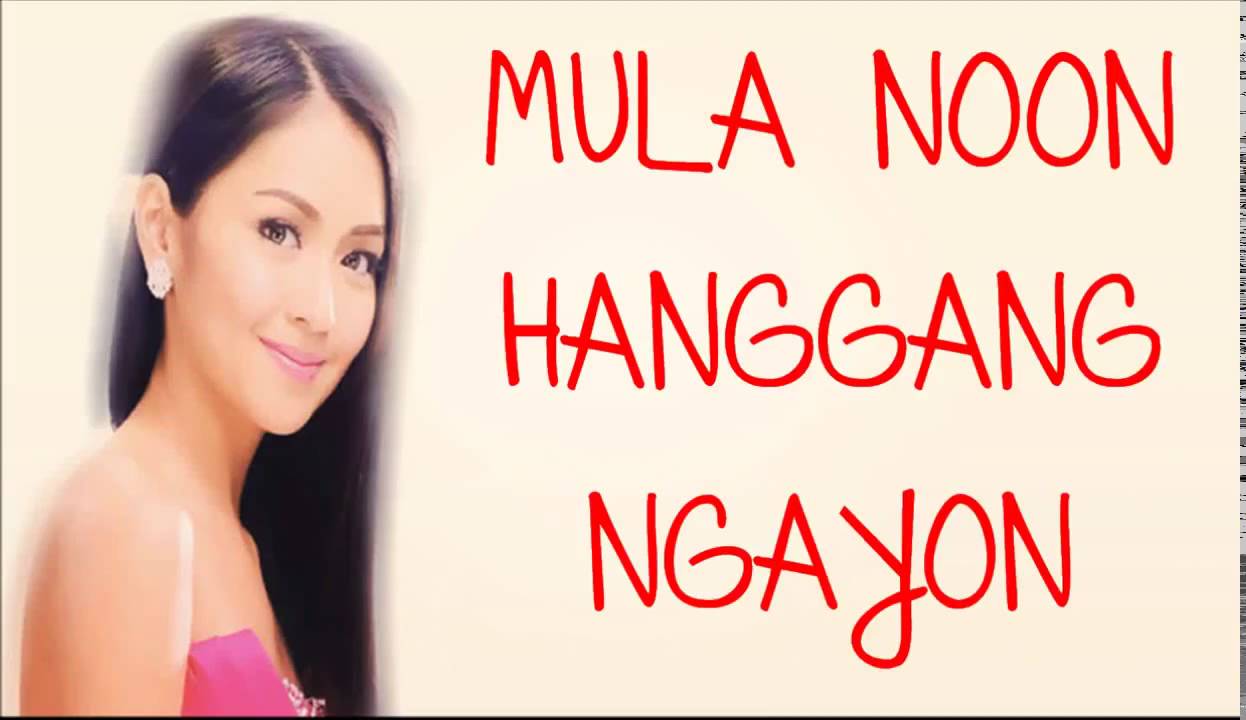 Mula Noon Hanggang Ngayon Kathryn Bernardo Lyrics YouTubevia ...