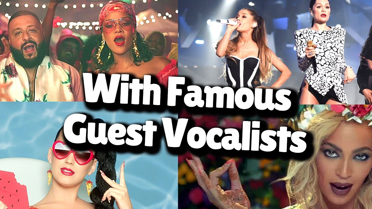 Songs with famous guest vocalists - YouTube