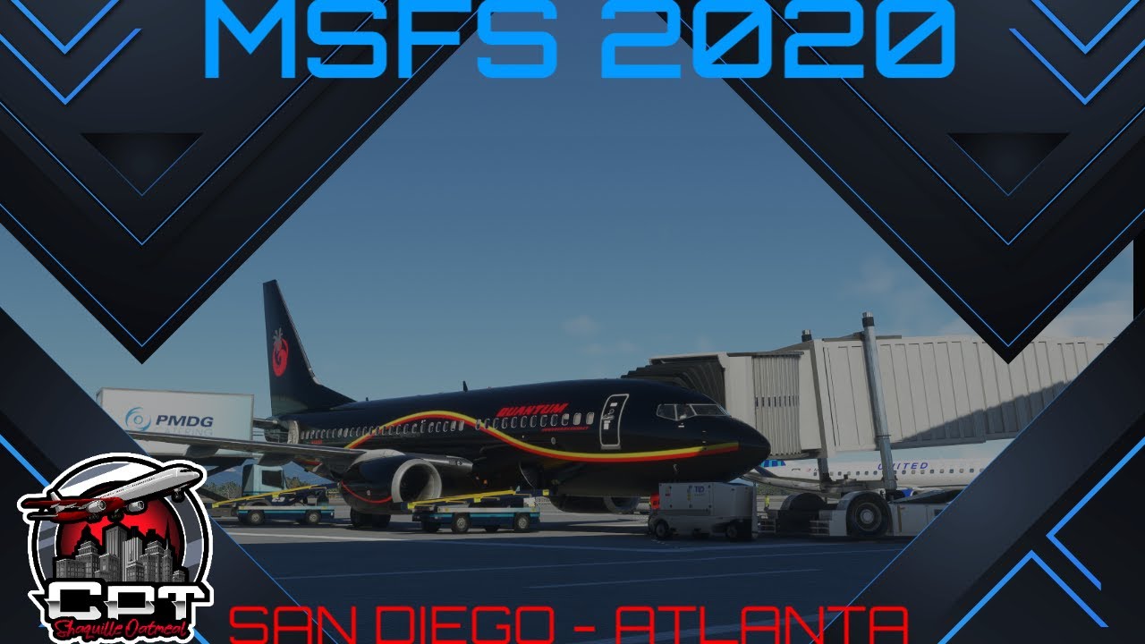MSFS 2020 LIVE: QUANTUM AIRLINES | RED EYE ATL EVENT | SAN - ATL - CLT ...