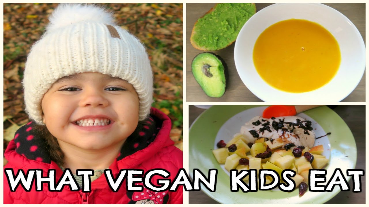 WHAT VEGAN KIDS EAT IN A DAY | 3 YEAR OLD - YouTube