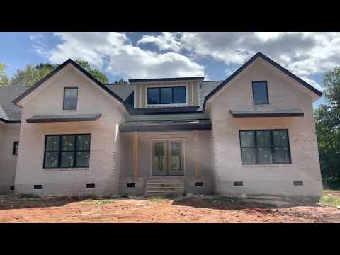 Triangle Brick Dover white full exterior of house video part 2 - YouTube