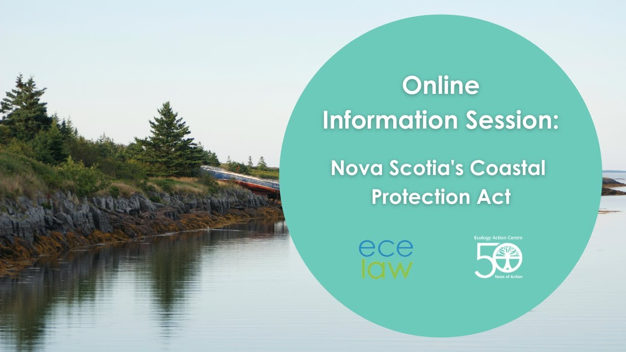 Coastal Protection Act online info session - Sept. 2021 - YouTube