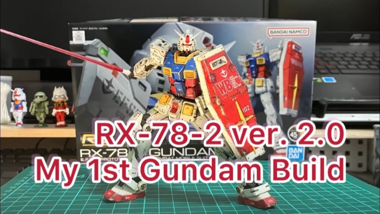 RX-78-2 Real Grade ver. 2.0 Very First Gunpla Build - YouTube