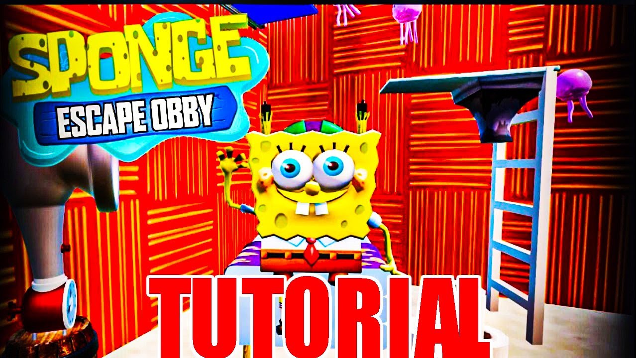 Fortnite - Sponge Escape Obby All Levels - YouTube