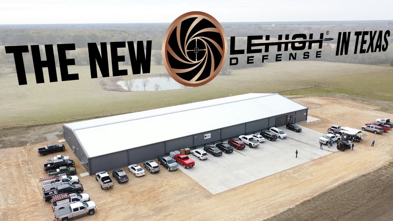 The New Lehigh Defense Factory in Texas - Grand Opening - YouTube