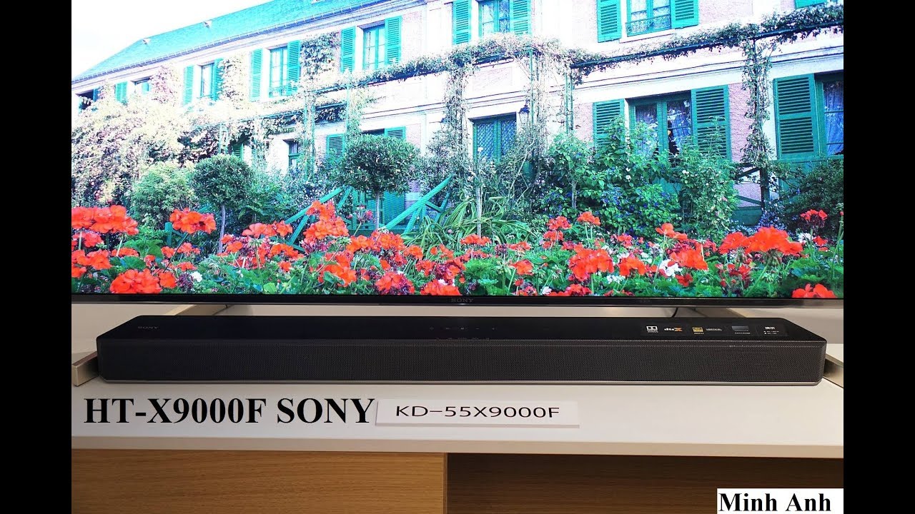 Loa Soundbar Sony HT-X9000F -Test âm thanh Dolby Atmos - YouTube