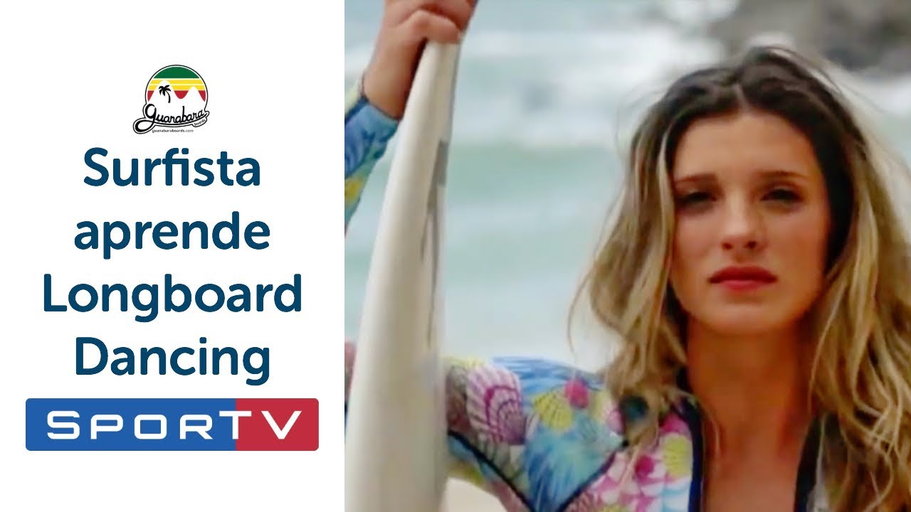 Surifsta e modelo Lua Albuquerque aprende 'longboard dancing' [ Aula de ...