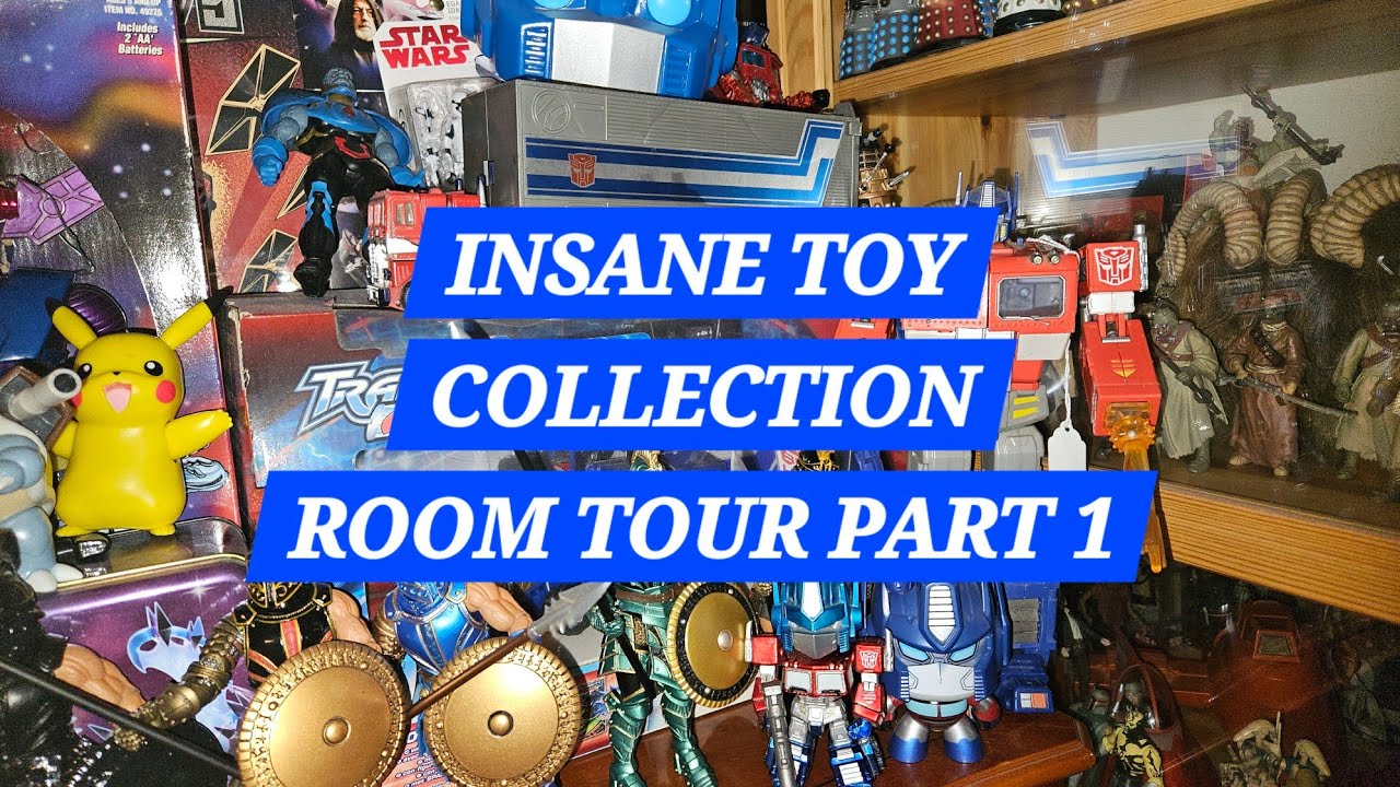 Insane toy collection part 1 of 3 transformers # Heman # Mythic legions ...