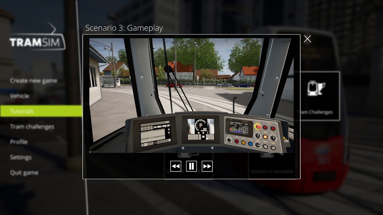 TramSim (In-Game Tutorial - Scenario 3 - Gameplay. - YouTube