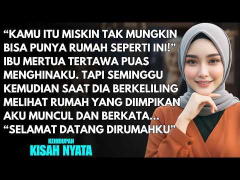 SAAT SYUKURAN RUMAH MILIK IPAR IBU MERTUAKU TERTAWA MENGHINAKU - TAPI MEREKA HISTERIS SAAT MELIHAT..