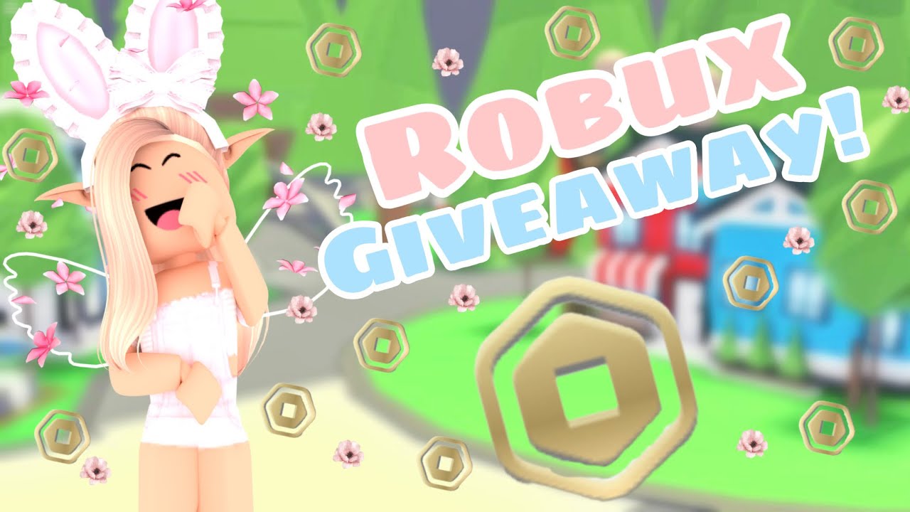 ROBUX GIVEAWAY!! (A Lot of Robux) | BlossomBunnyBeb - YouTube