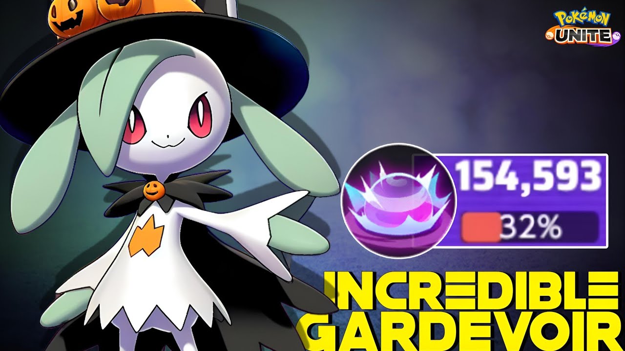 Gardevoir Is the best Pokemon for rank Pushing 😎 | Pokemon Unite - YouTube