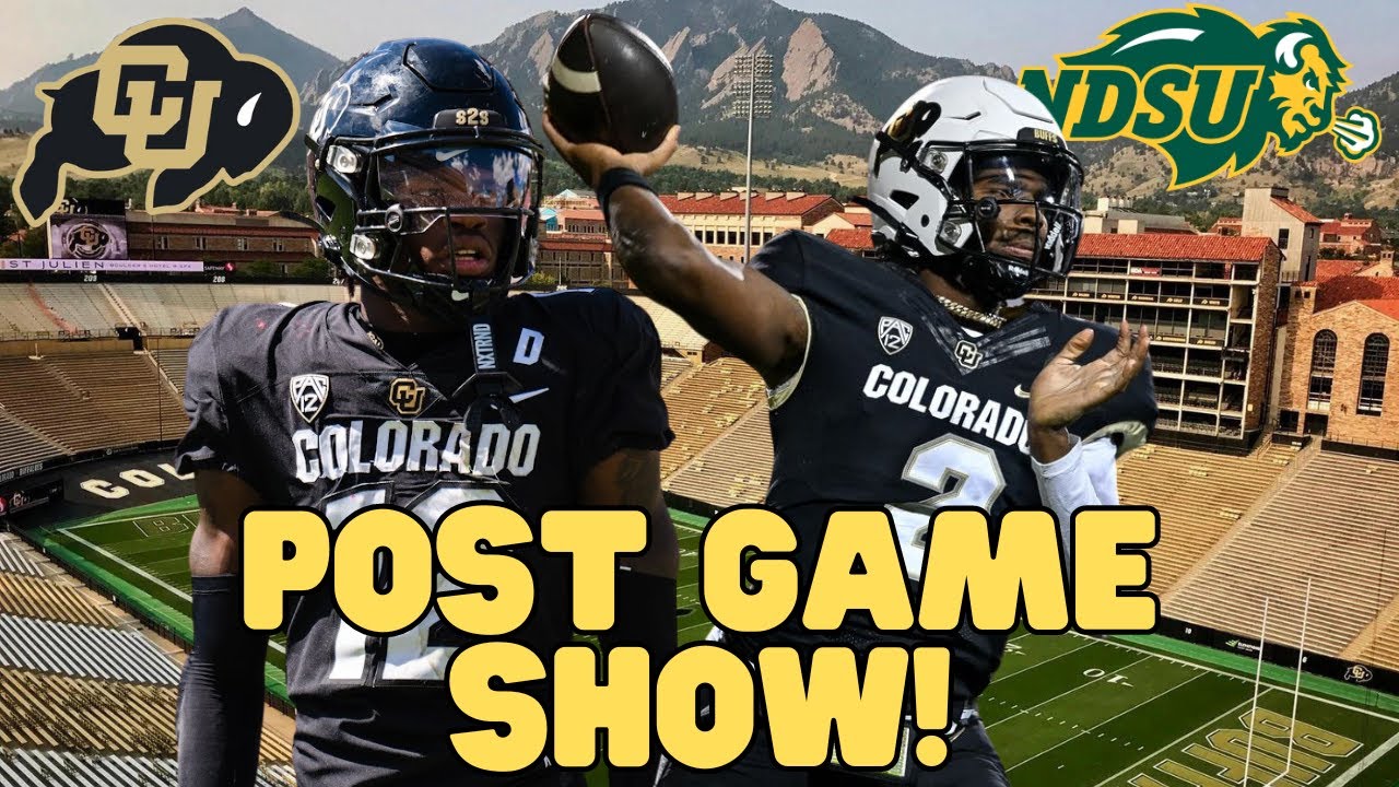 Live: Colorado Vs North Dakota State Post Game Reaction! - YouTube
