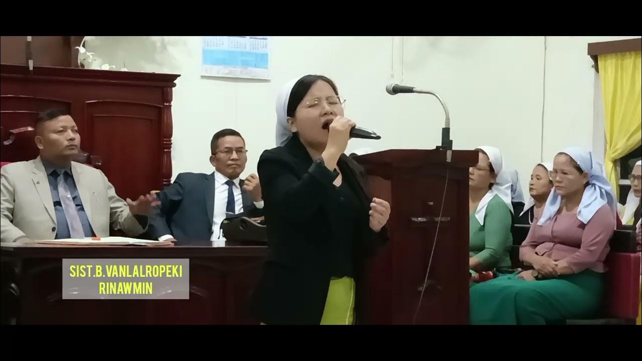 B.Vanlalropeki - Rinawmin // 3.8.25 Zan..Rev.VL Hmuaka (Bial danga awm tur) thlahna inkhawm ...