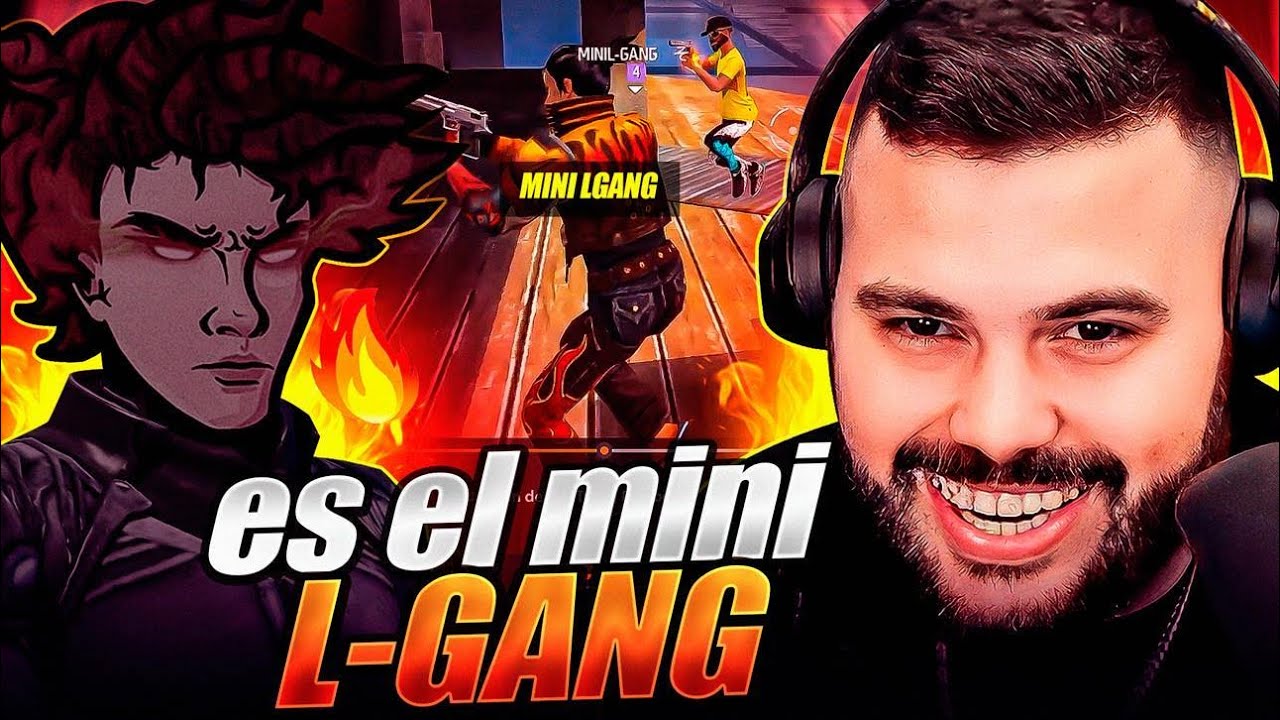 ESTE JUGADOR SE HACE LLAMAR MINI L-GANG 👹 Y SE ENFRENTA A UN VETERANO ...