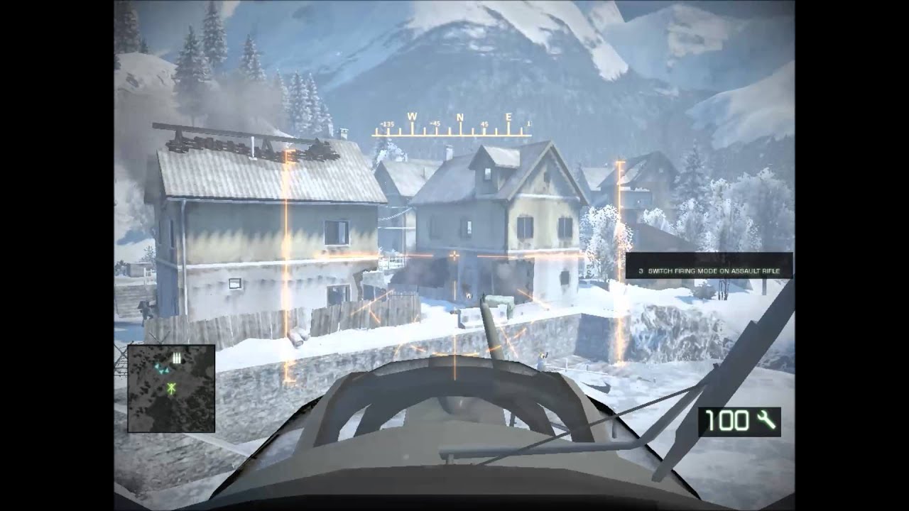 BFBC2 flying over Cold War - YouTube