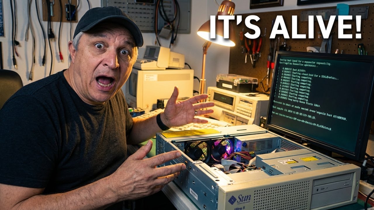 SGI Failed SUN Ultra 5 Comes Back to LIFE! - YouTube
