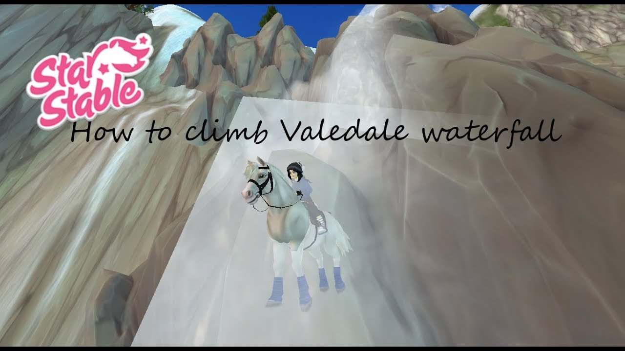 How to climb the Valedale waterfall in star stable online I Emilie ...
