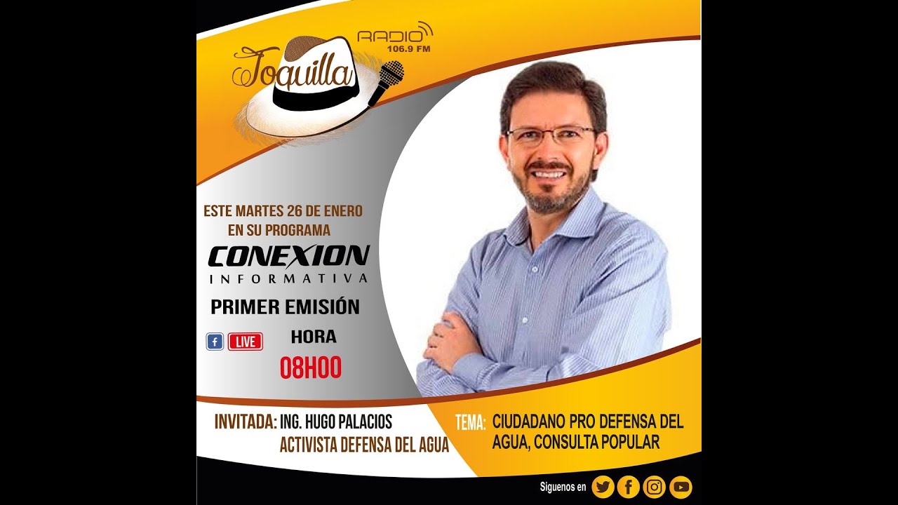 26 enero 2021 Entrevista Ing. Hugo Palacios Ullauri - YouTube