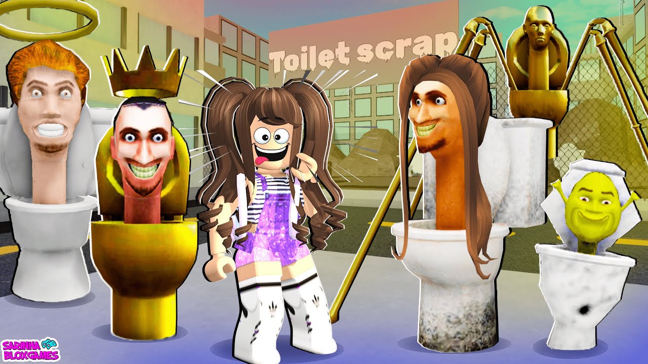 MINHA MÃE É UMA PRIVADA SKIBIDI TOILET DO ROBLOX! Skibi Toilets Morphs ...