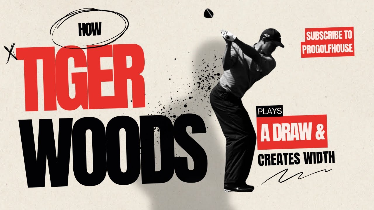How To Play A Draw Like Tiger Woods - YouTube