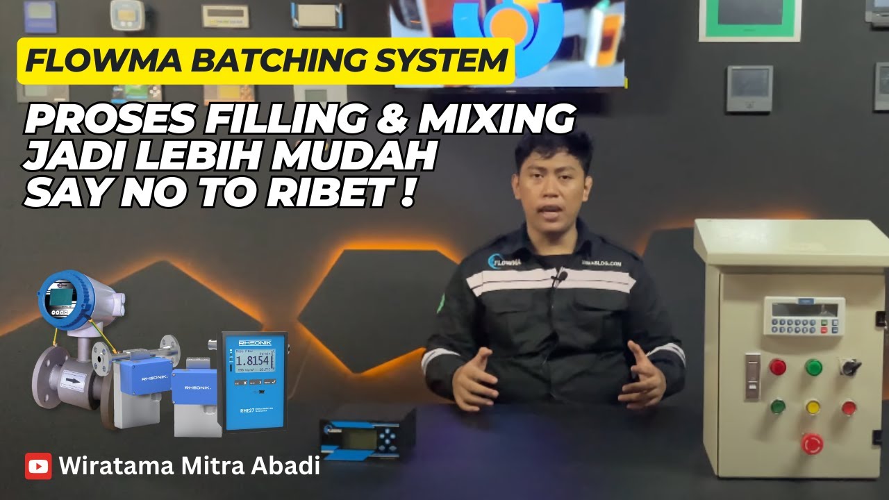 Gak Perlu Repot! Proses Mixing & Filling Jadi Mudah! – Batching System - YouTube