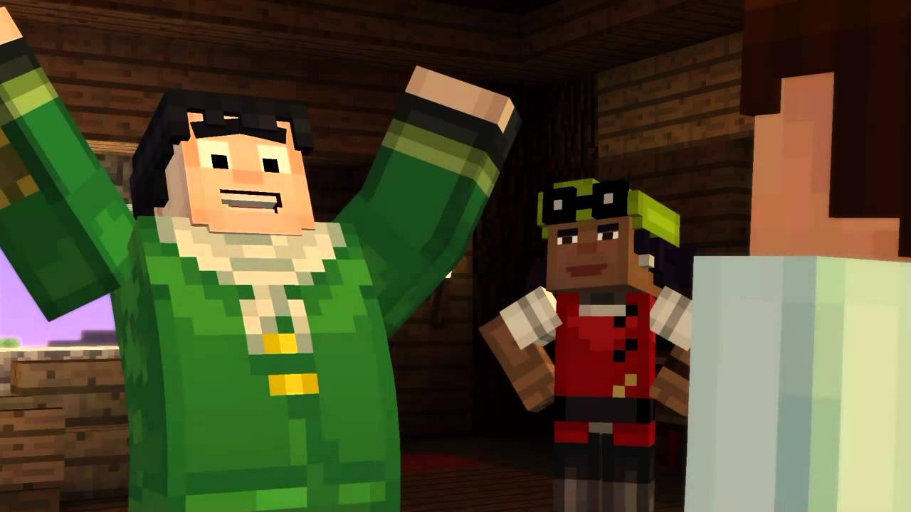 Minecraft Story Mode | Endercon Building Competition! | #1 - YouTube