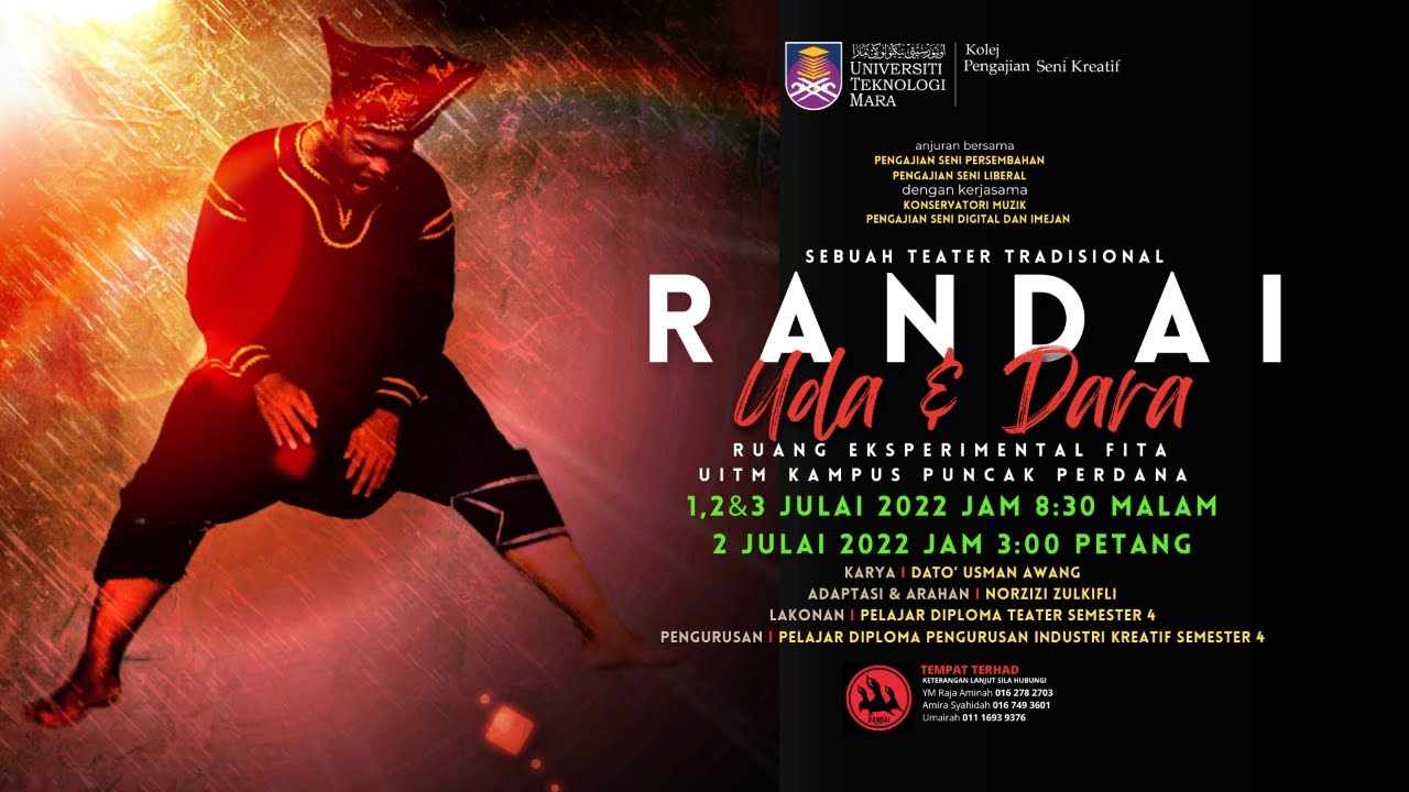 TEATER TRADISIONAL RANDAI : UDA DAN DARA - YouTube