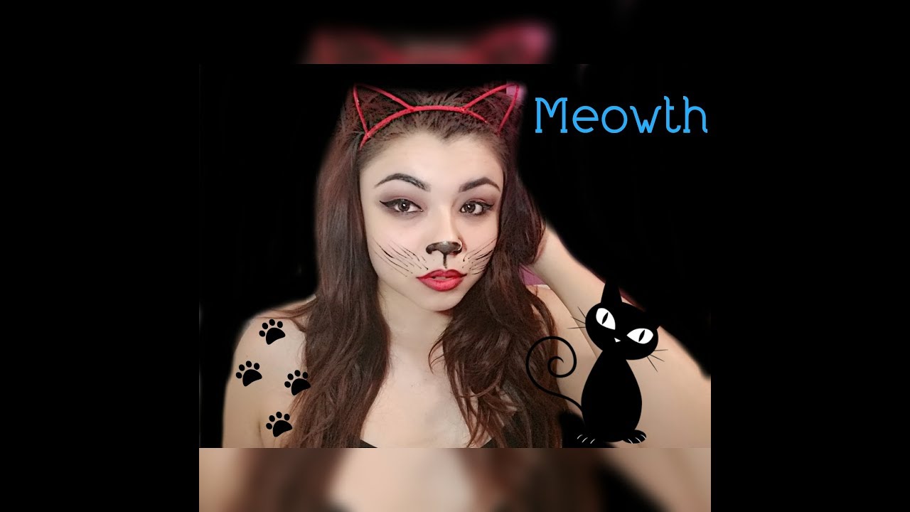 Sexy Cat Halloween Makeup Tutorial Halloween 2017 Youtube