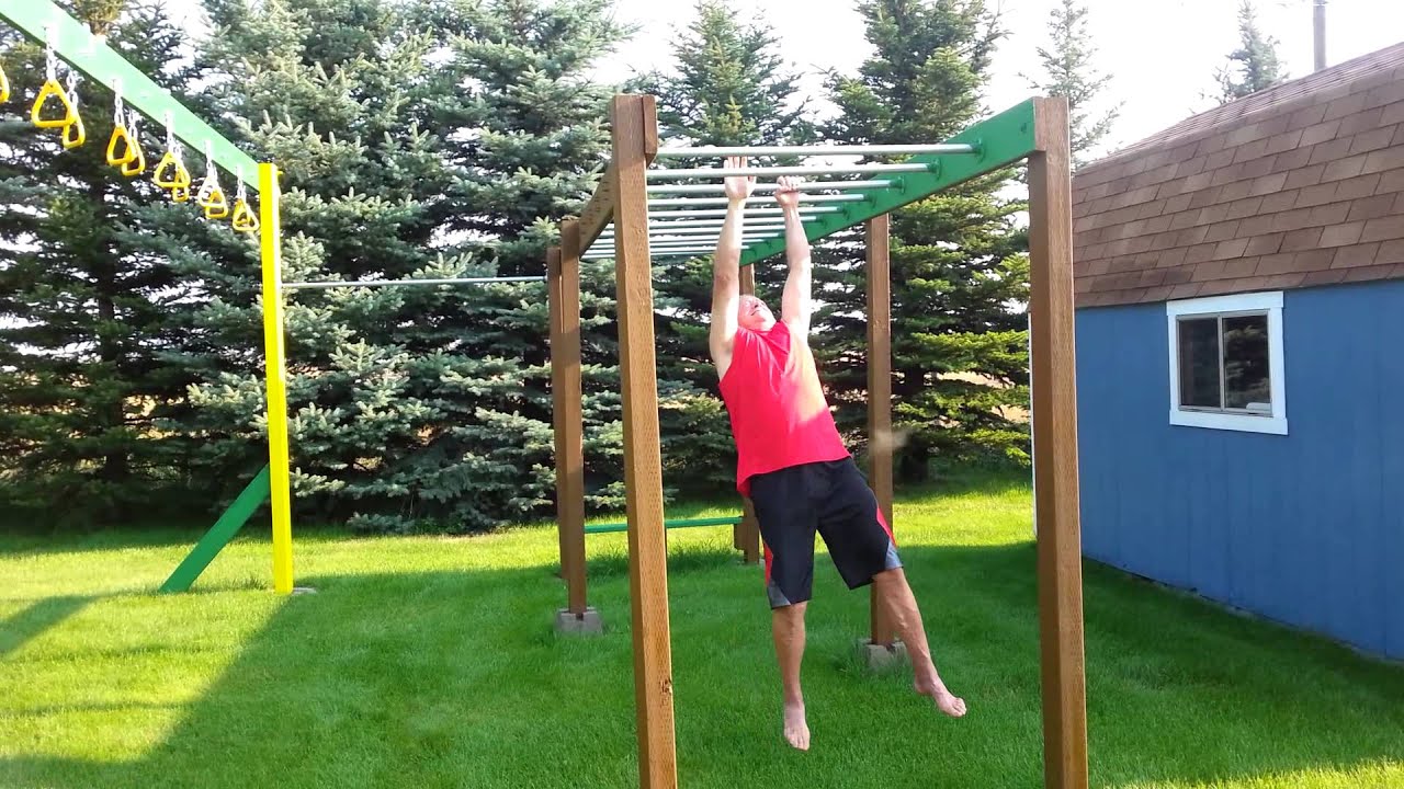 Training for the Dallas Spartan Beast - monkey bar - YouTube