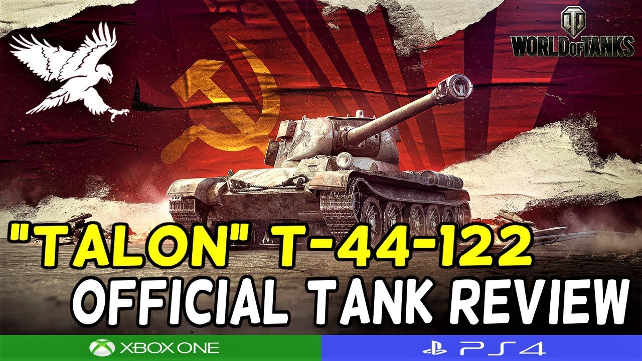 "Talon" T-44-122 (Tank Review) || *OFFICIAL* || World of Tanks ...