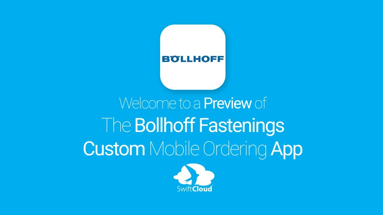 Bollhoff Fastenings - Mobile App Preview - BOL255W - YouTube
