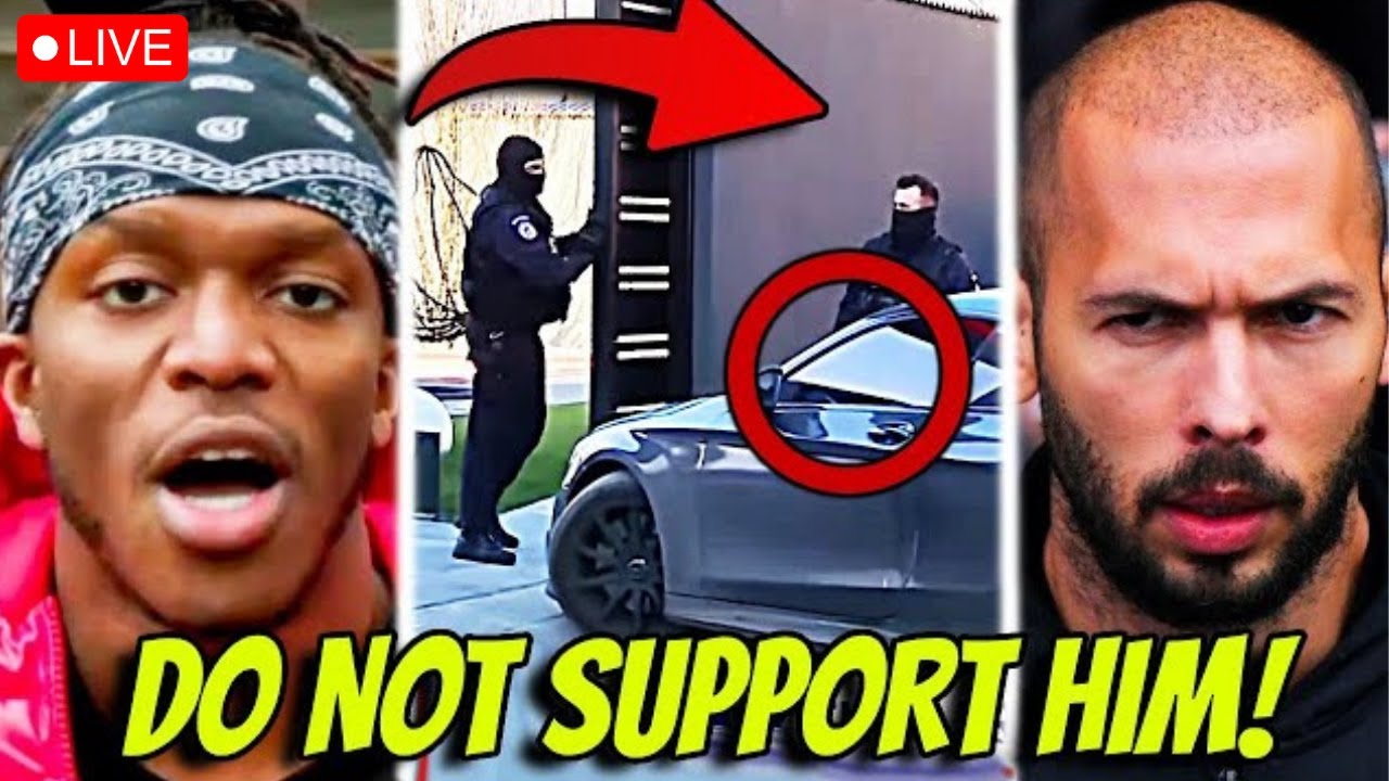 KSI Disrespects Andrew Tate After ARREST - YouTube