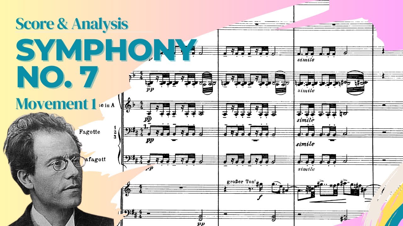 Mahler - Symphony no.7 (movement 1): Score and Analysis - YouTube