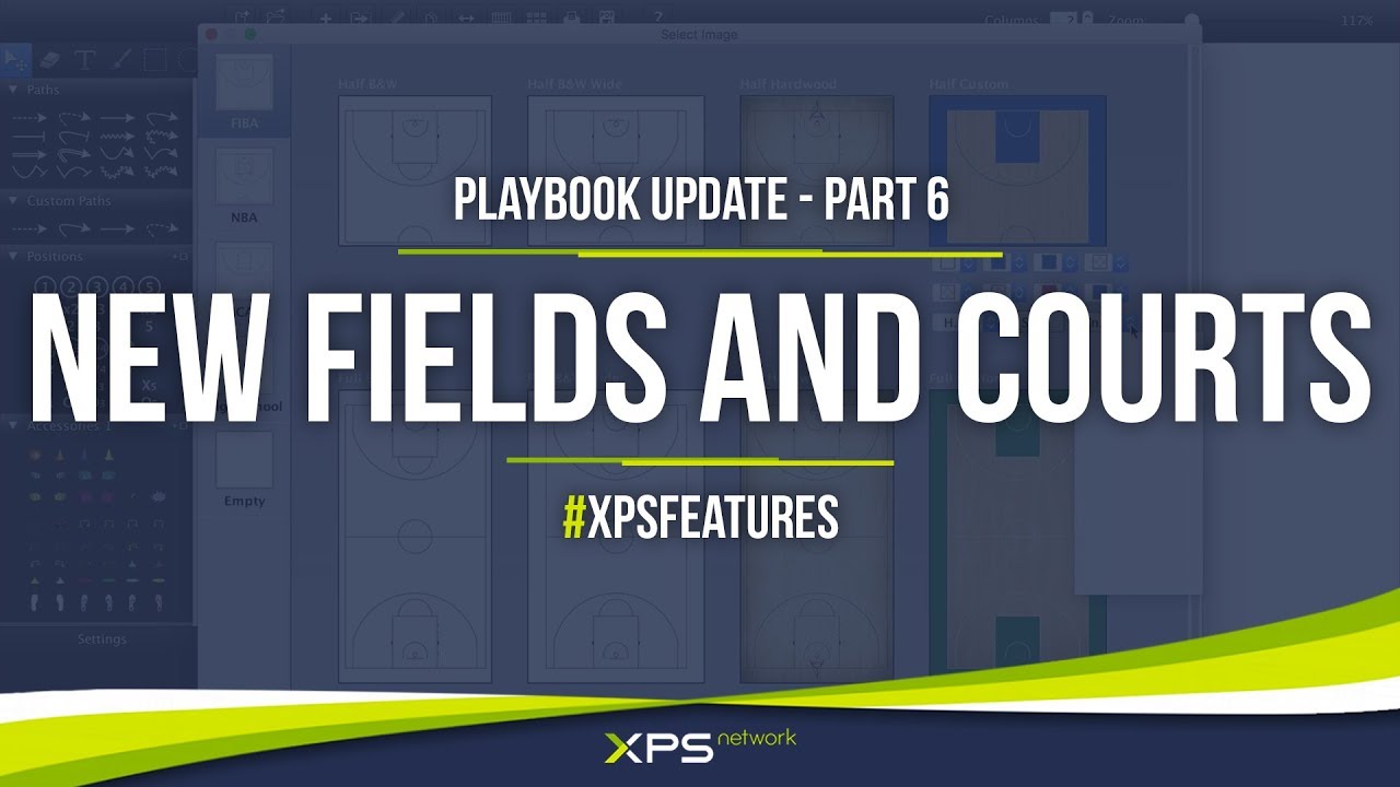 XPS Playbook / How to use - New fields and courts - YouTube