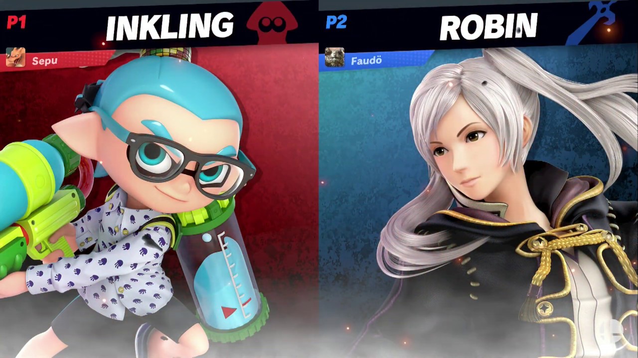 Robin (Faudö) VS Inkling (Sepu) - SUPER SMASH BROS. ULTIMATE - YouTube
