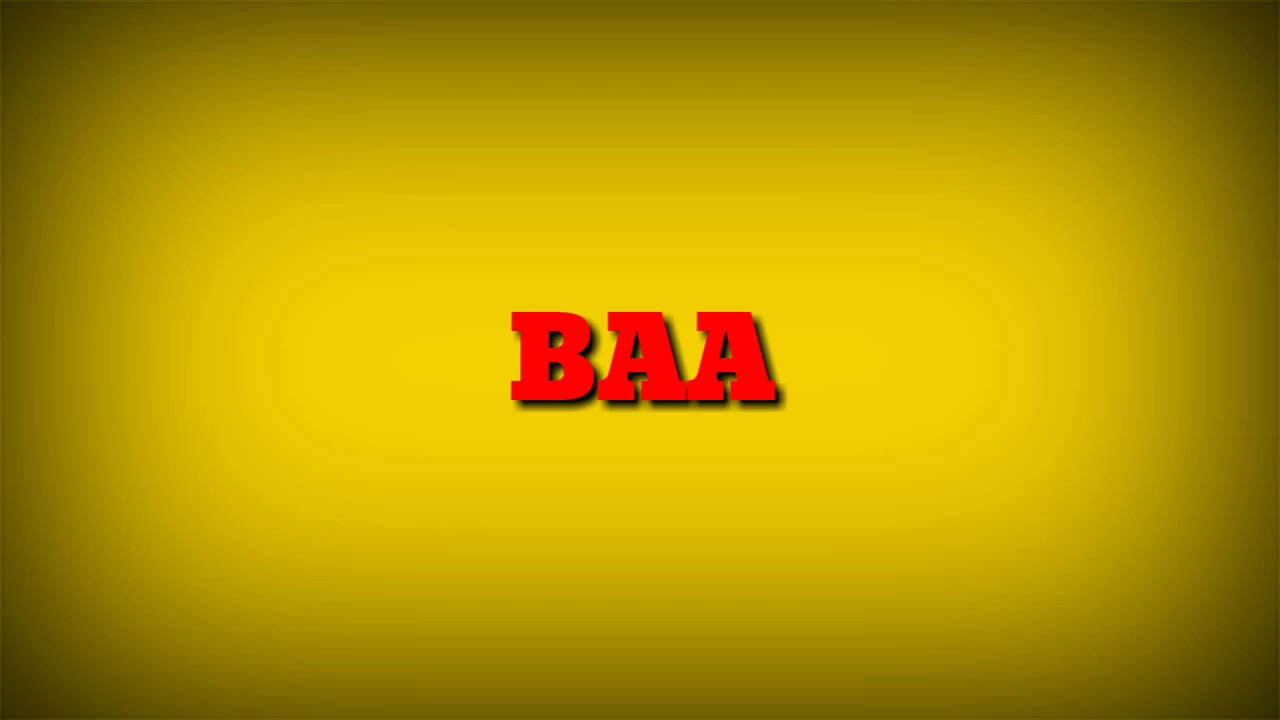 Sound Effect?|BAA - YouTube