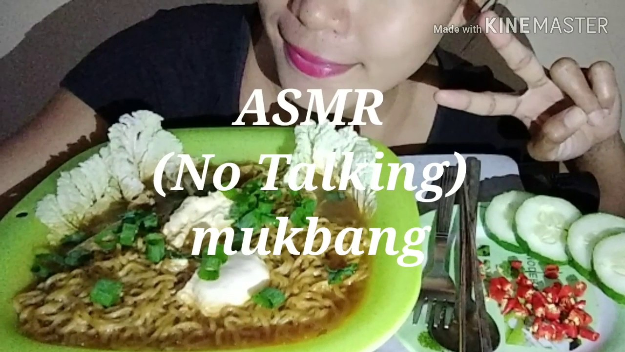 Lucky Me Mami Spicy labuyo Beef flavor//asmr//mukbang - YouTube
