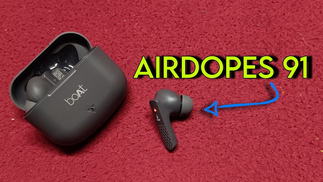 boAt Newly⚡ Launch Airdopes 91 - Gaming and Music Only 899 😯 - YouTube