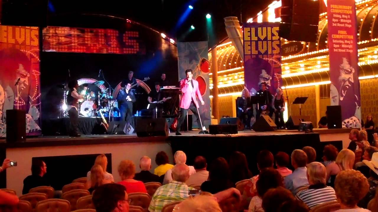 Rob Ely as 1950's Elvis - YouTube