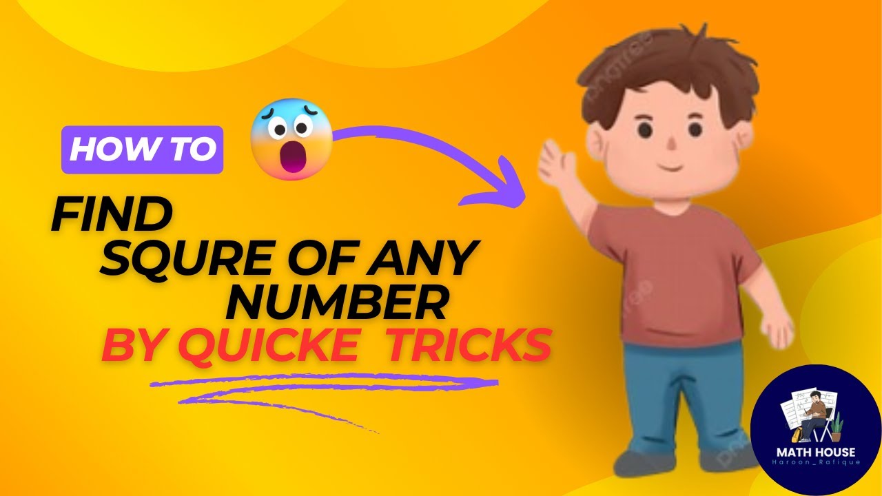 How to Find the Square of Any Number in Seconds! | Mathematics | Math ...