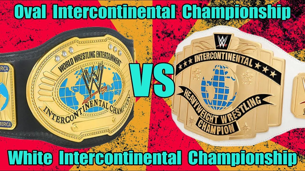 White Intercontinental Championship VS The WWE Attitude Era “Oval ...